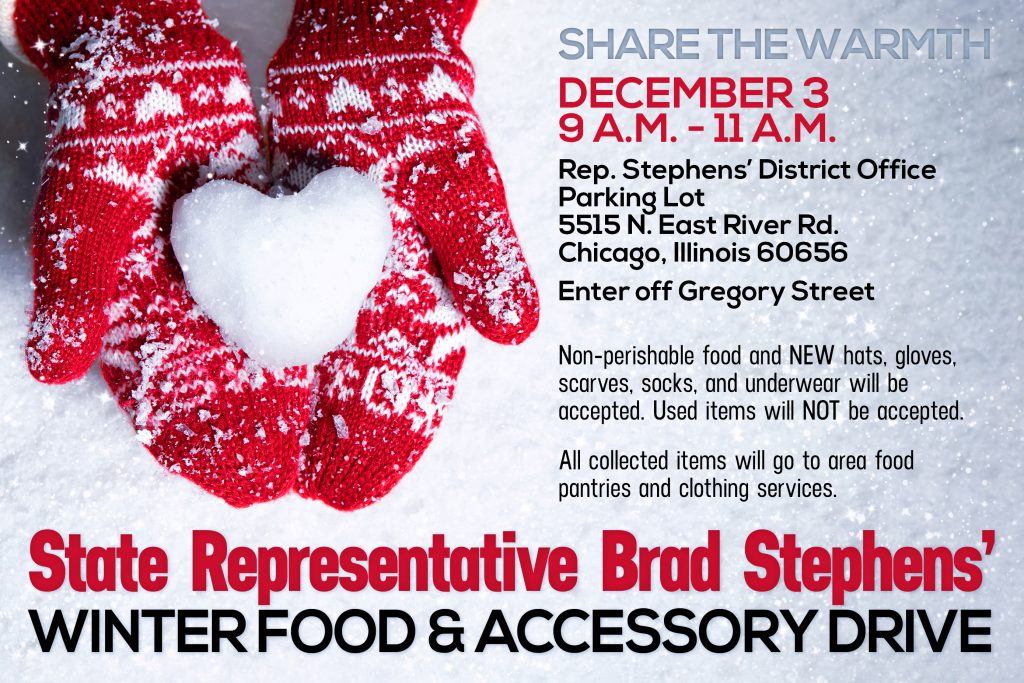 Rep. Brad Stephens Hosts Winter Food & Accessory Drive - Brad Stephens