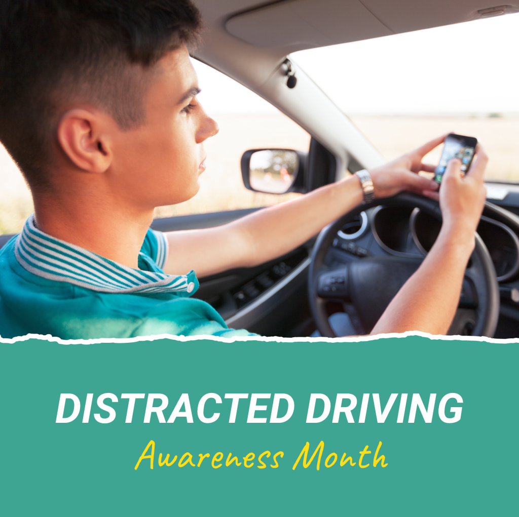 April is Distracted Driving Awareness Month - Brad Stephens